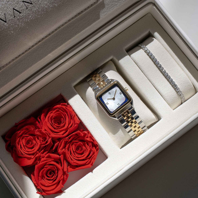 VANNA | Women’s & Unisex Watches with Swiss Movement Gemstone Dial
